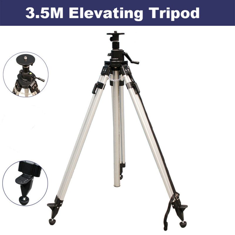 "CALL FOR POSTAGE" ELV320 3.5M Elevating Tripod for Rotary Laser Level ...