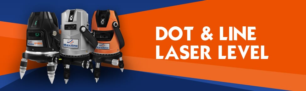 Cross Line Laser Levels | Dot & Line Laser Level | Maxiline