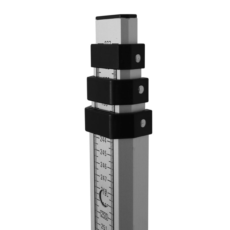 3M Aluminum Staff for Dumpy Level Laser Level Reverse Reading